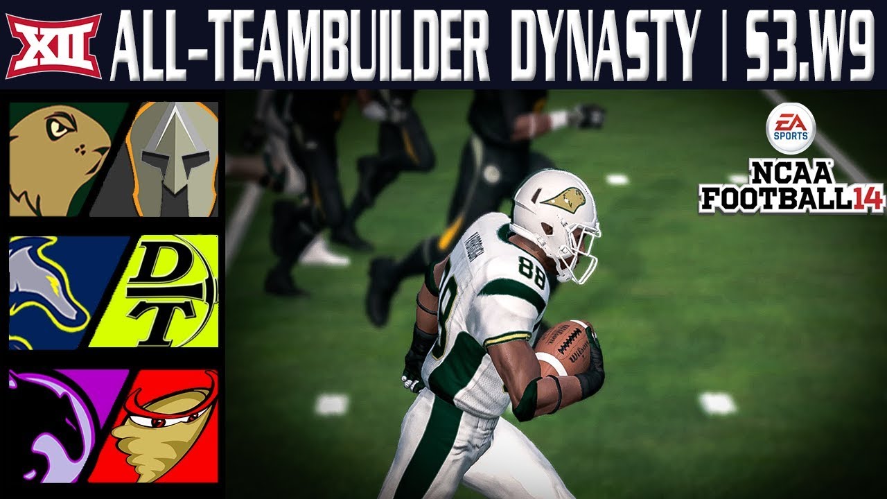 Rivalry Week!!! - NCAA Football 14 | Big 12 All-Teambuilder Dynasty ...