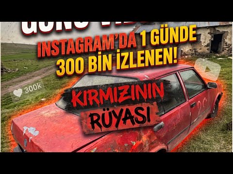 Instagram’da bir günde 300 bin izlenen efsane Pazar günü videosu: Kırmızının Rüyası… #şahins 