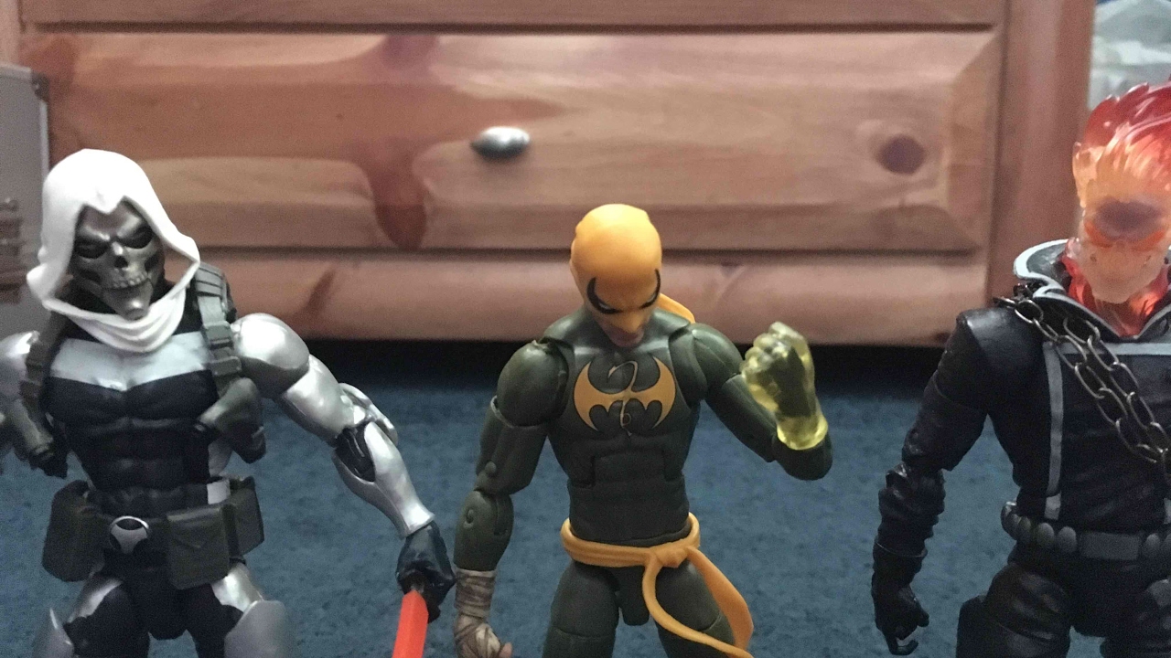 Taskmaster vs iron fist vs ghost rider - YouTube