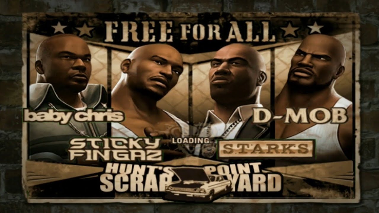Def Jam Fight For NY | BABY CHRIS vs STICKY vs STARKS vs D-MOB | HARD ...