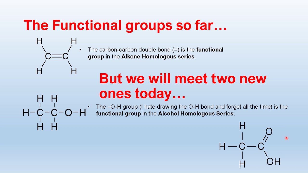C10.2 - Alcohols & Carboxylic acids - ML - YouTube