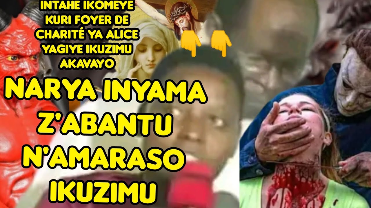 NARYA INYAMA Z'ABANTU N'AMARASO IKUZIMU intahe ya Alice yagiye ikuzimu ...