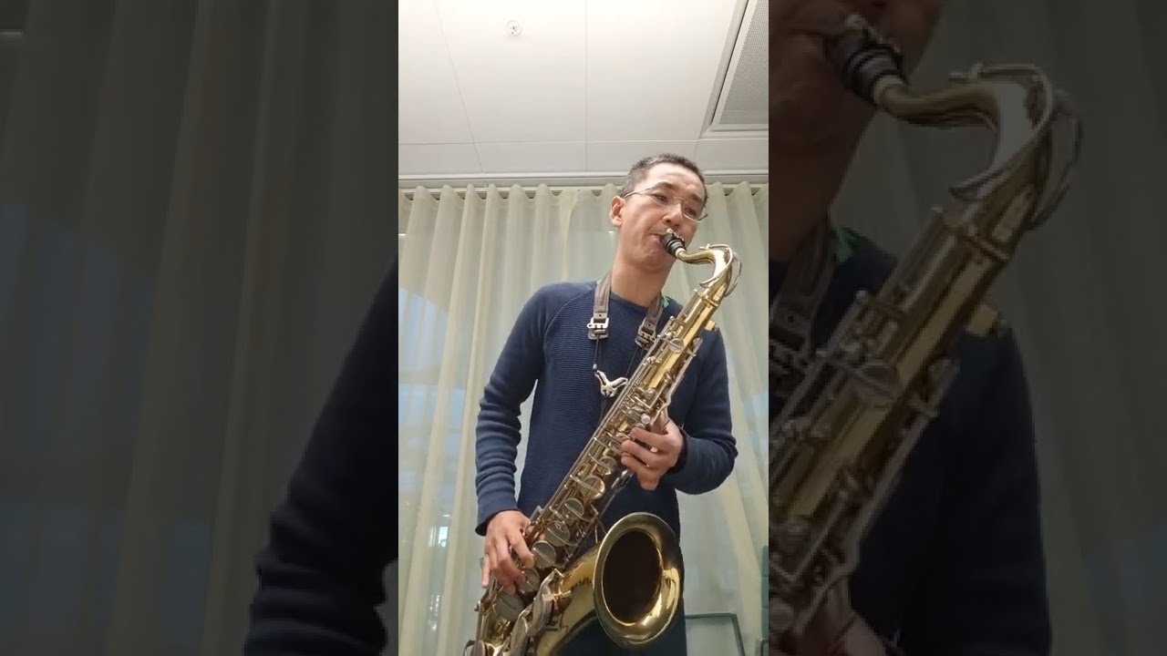 Danny Boy, tenor saxophone solo. Practice day2 - YouTube