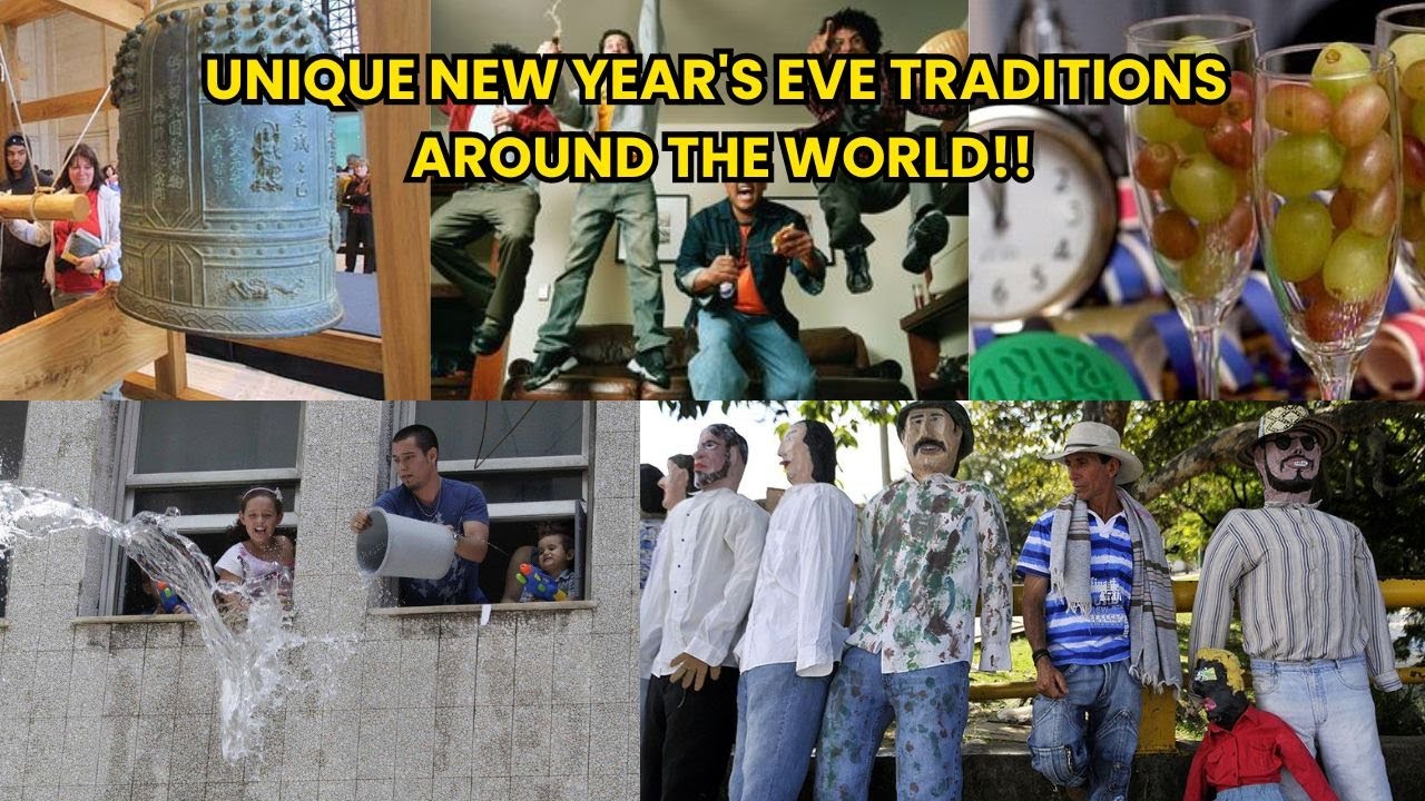Unique New Year's Eve Traditions Around the World - YouTube