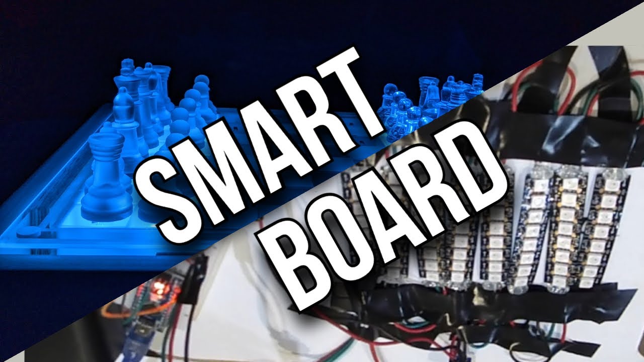 IOT Chess Board || LED Matrix, Bluetooth & Snake - YouTube