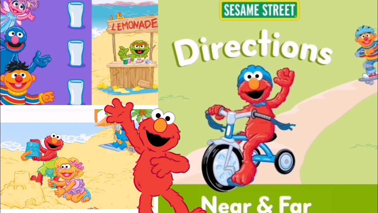 Sesame Street Educational Activities for Toddlers Let's Learn Numbers ...