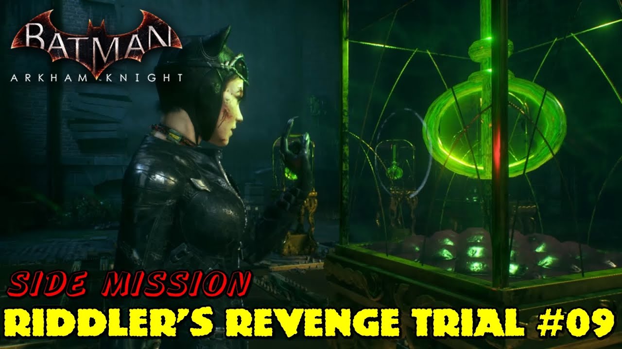 Batman Arkham Knight ★ Side Mission: Riddler Revenge Trial #09 ...