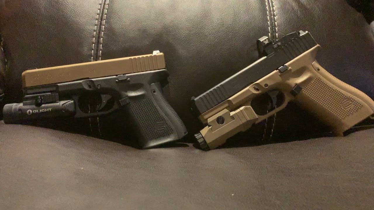 Switching the slides on the 19x and Gen 5 MOS - YouTube