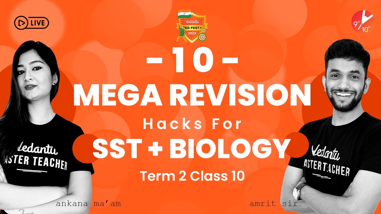 🧐10 Mega Revision Hacks for SST + Biology ( Class 10 Term 2 ) | CBSE ...