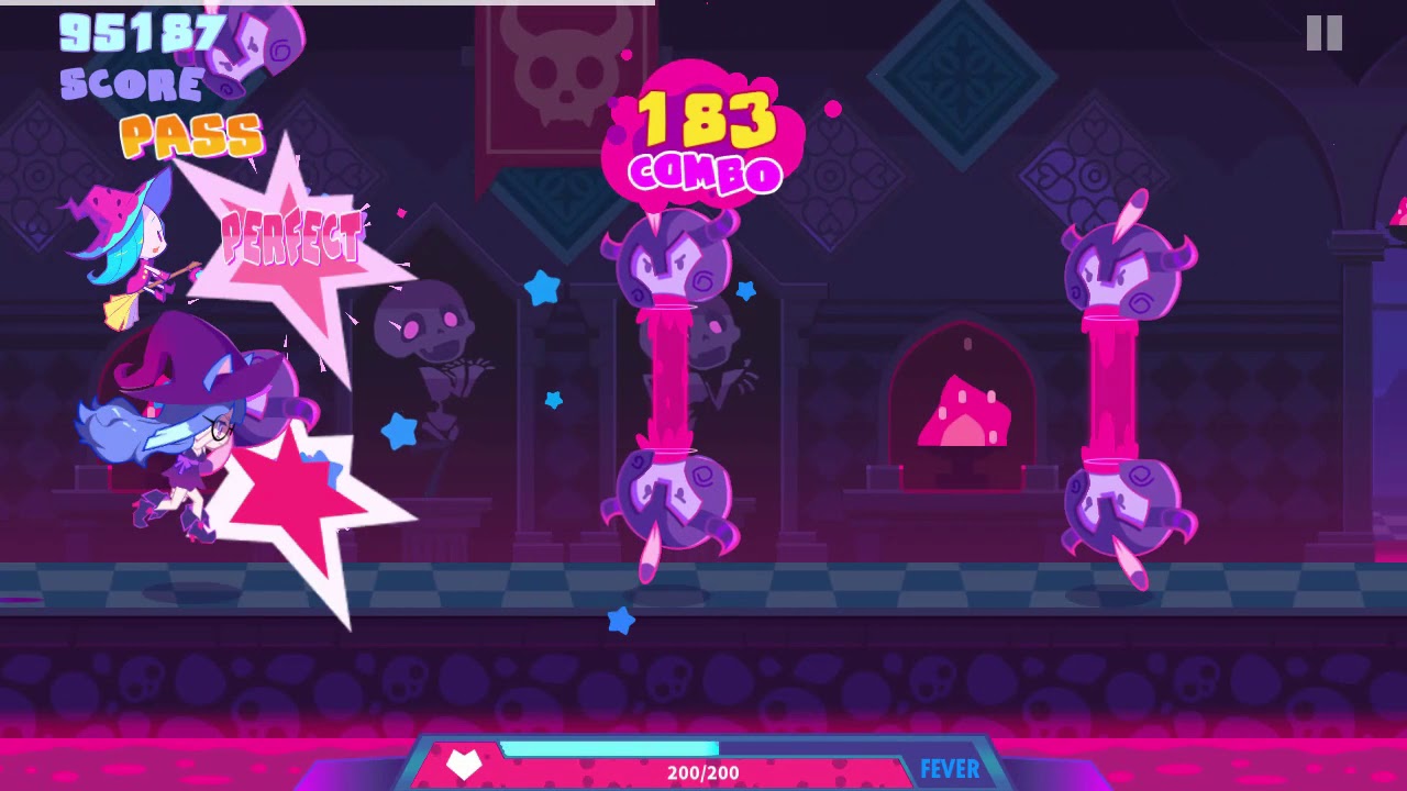 【Muse Dash】Sweet* Witch* Girl*（ver.Halloween） 難易度？（☆6～☆8相当？） フルコンボ ...