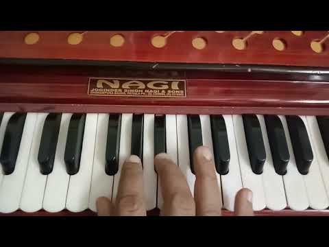 #194# सारे शहर में आप सा कोई नहीं Sare shaher me app sa koi nahi song on harmonium