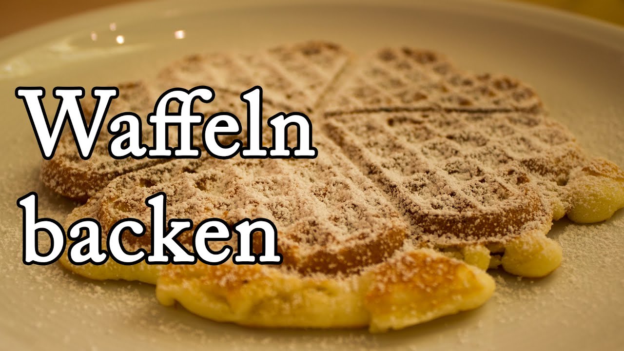 Anleitung: Waffeln backen [Rezept, Tutorial] (VMTV Kochstudio #6) HD ...