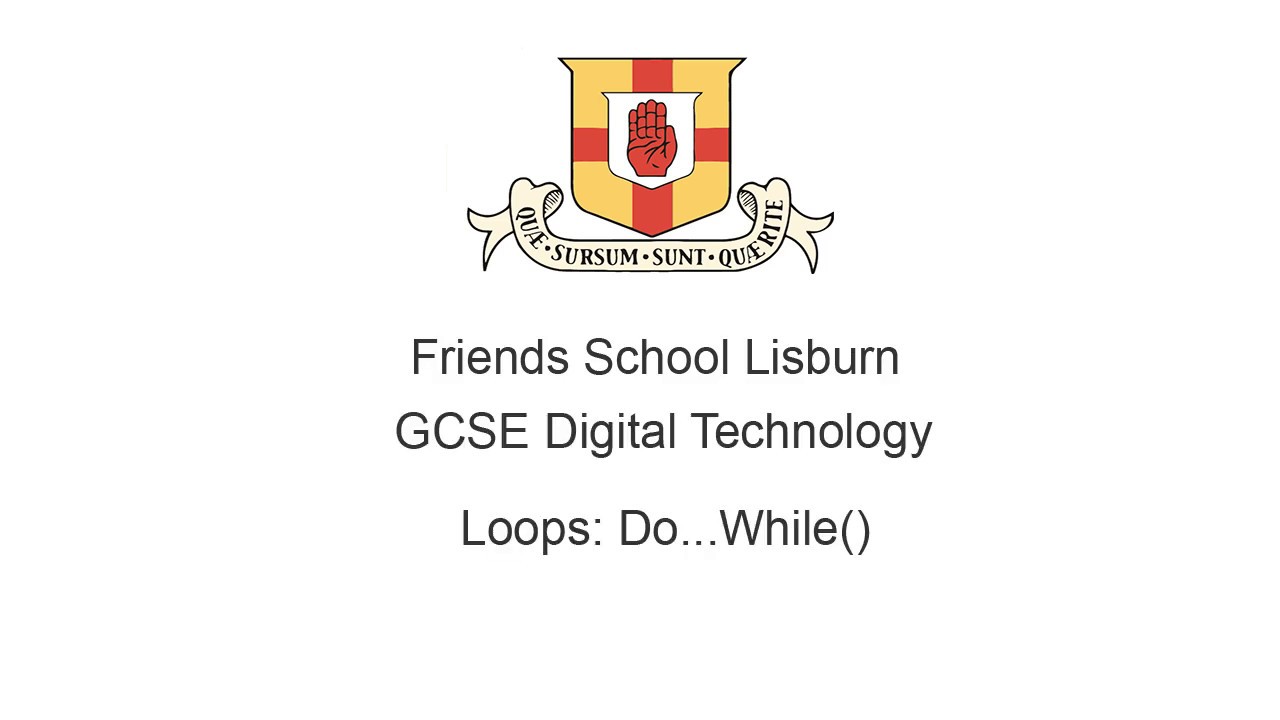 GCSE Digital Technology: Programming with C#- Loops: Do While - YouTube