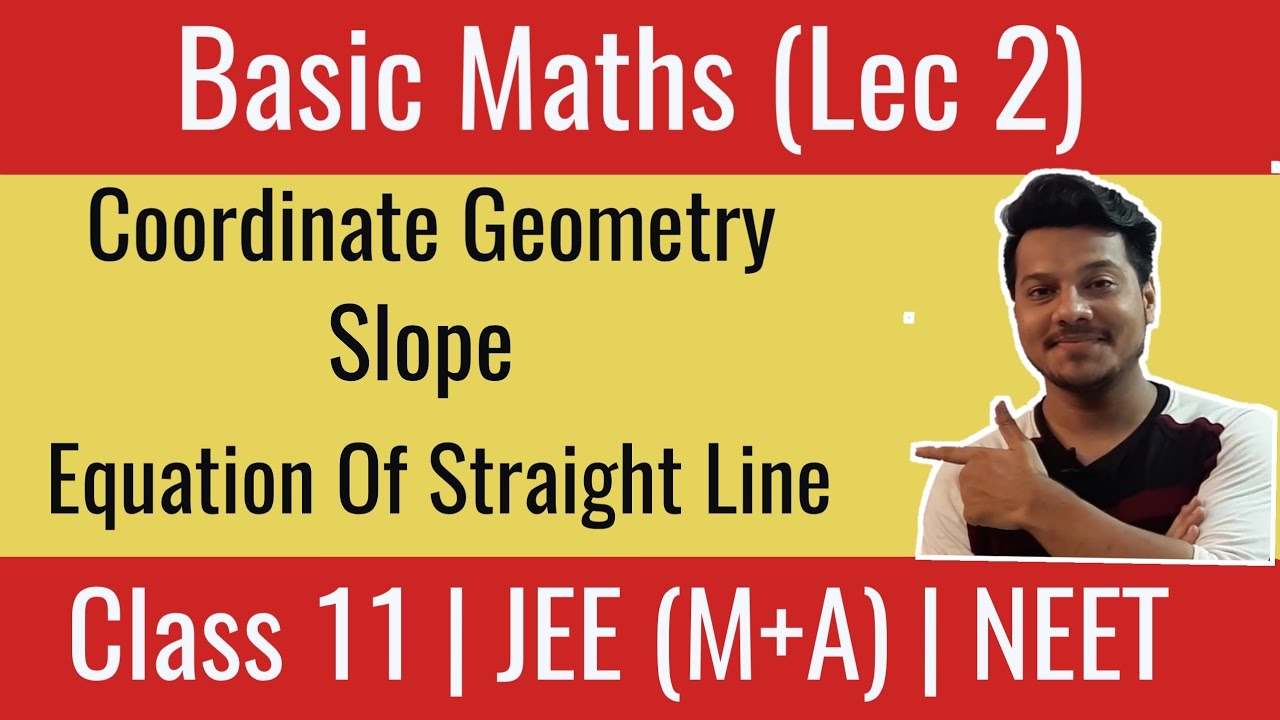 Basic Maths For Physics Class 11 NEET IIT JEE LEC 02 COORDINATE Basic Maths For Physics Class 11 NEET IIT JEE LEC 02 COORDINATE