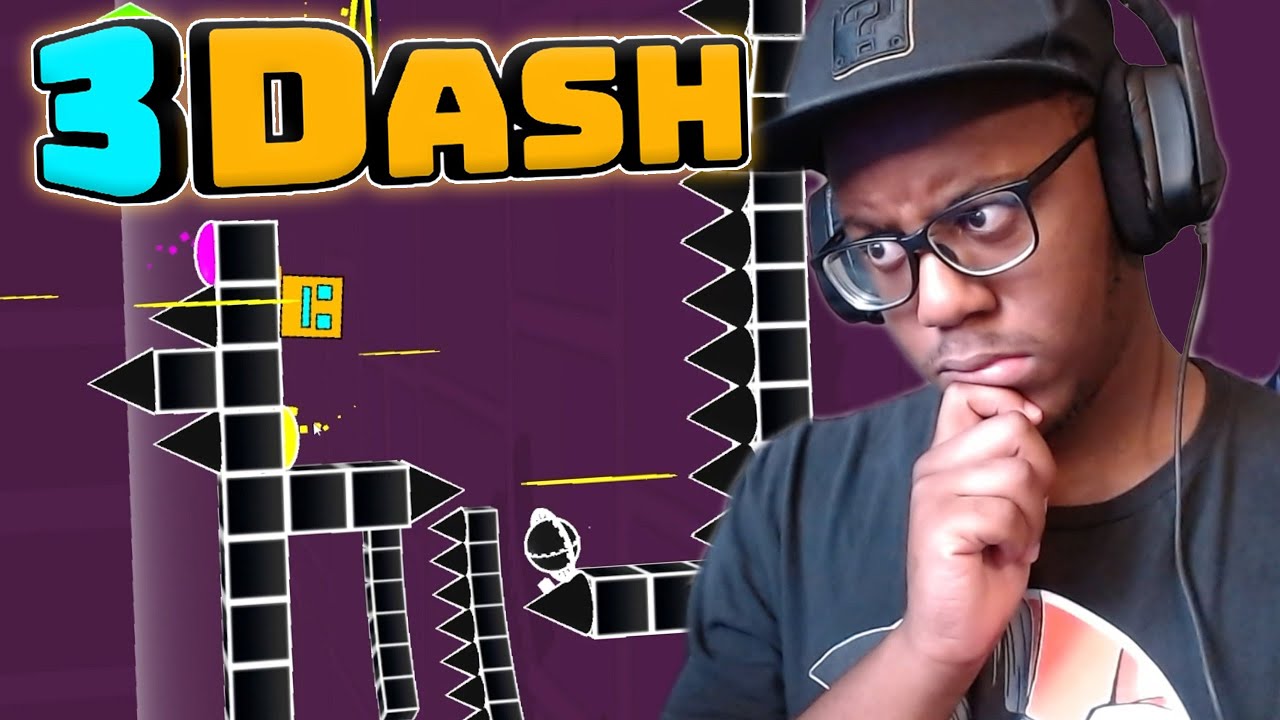 I FINALLY Played Geometry Dash In 3D - YouTube
