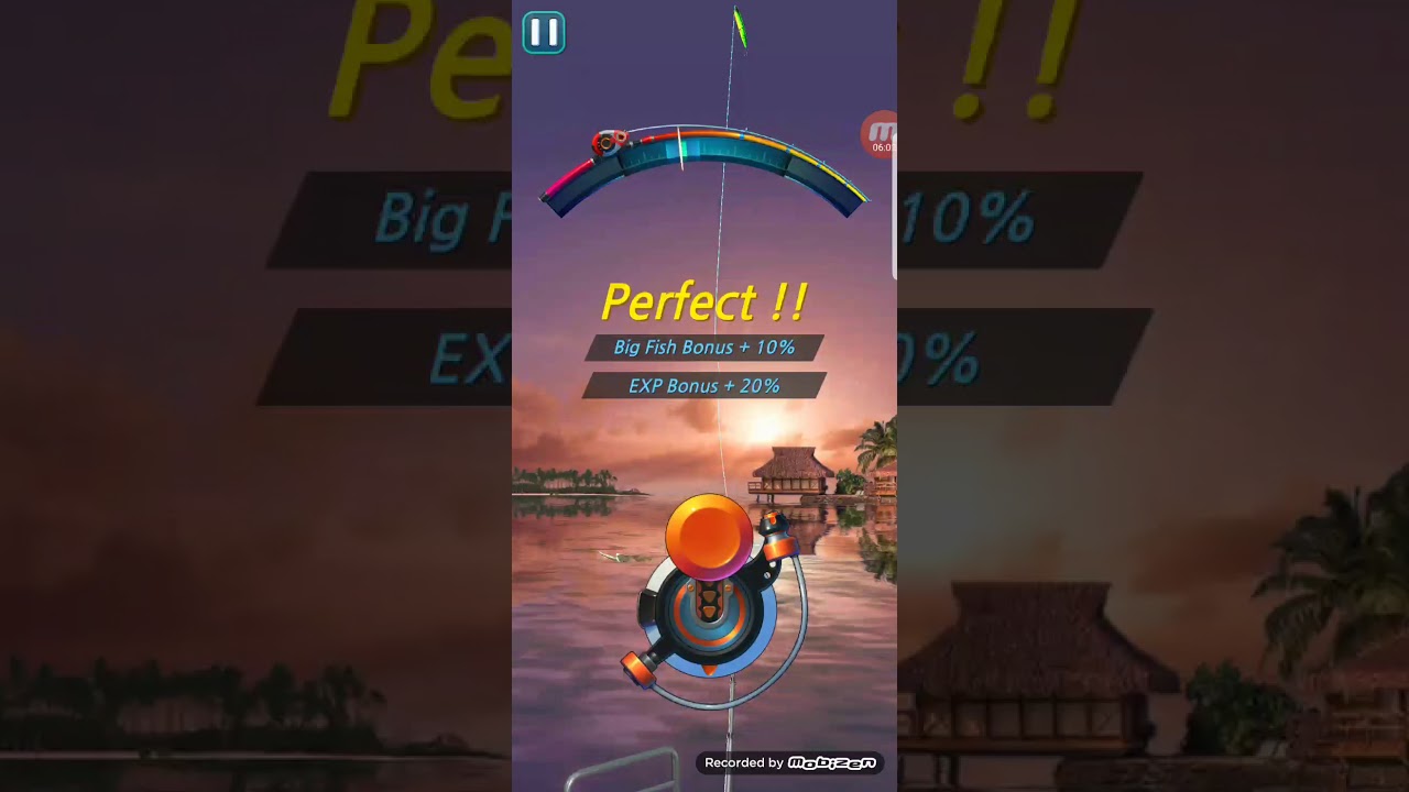 Catching the wild fish for Borneo sea in fishing hook the game - YouTube