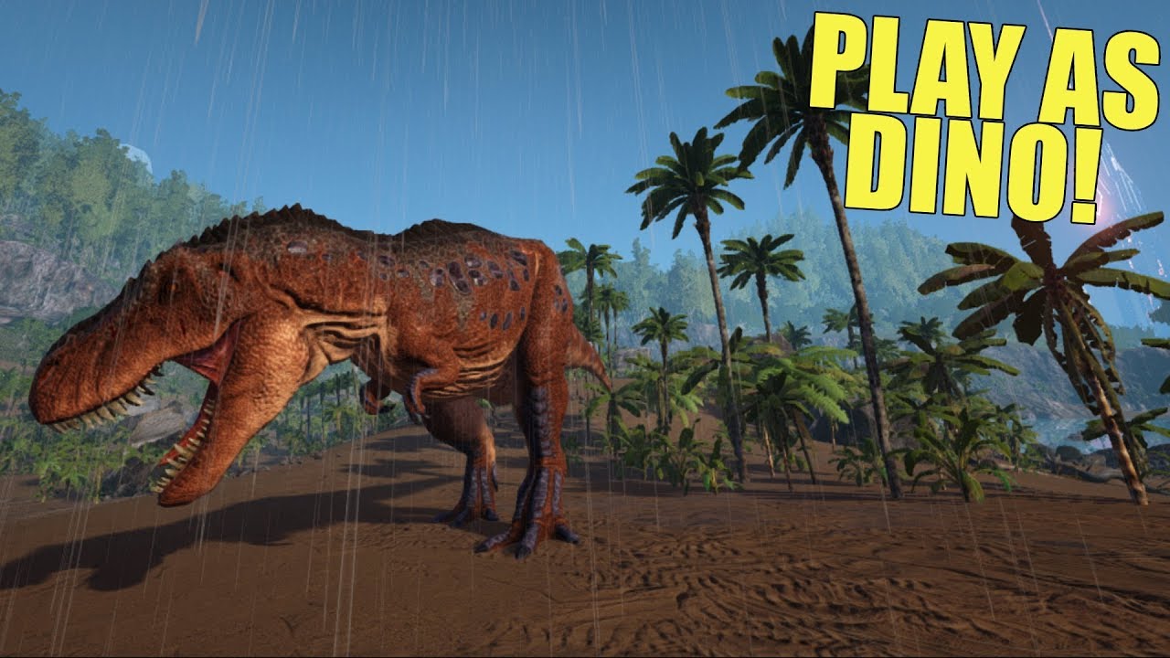 ARK PLAY AS DINO! - SR Y SRA REX - YouTube