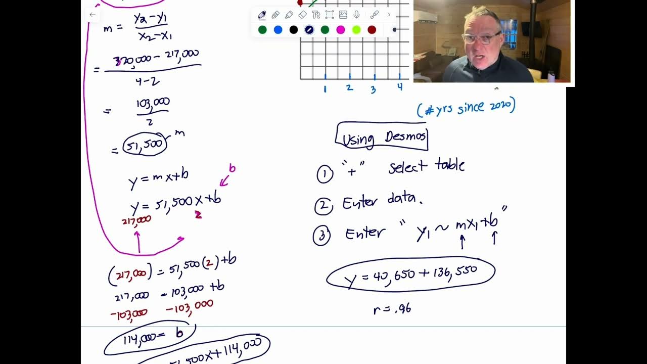 Linear Versus Exponential Model - YouTube