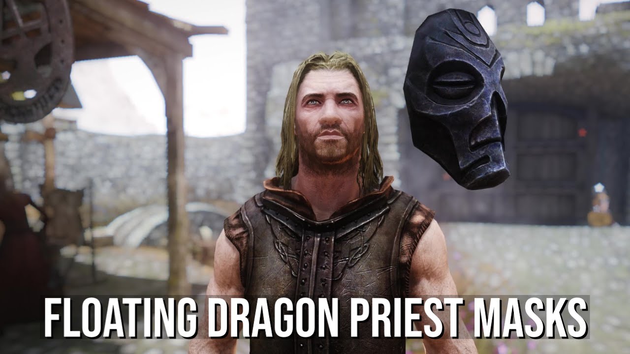 Skyrim Mod: Floating Dragon Priest Masks - YouTube