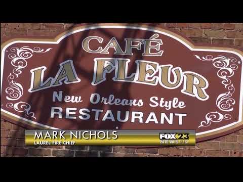 Cafe La Fleur Catches Fire