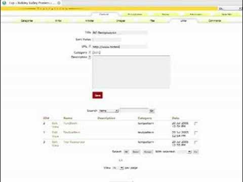 Textpattern Tutorials - 4 - Links - YouTube