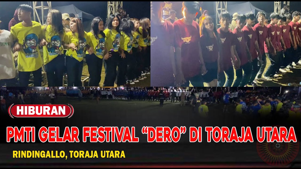 FESTIVAL TARI "DERO" DI TORAJA UTARA memeriahkan peringatan Hari ...