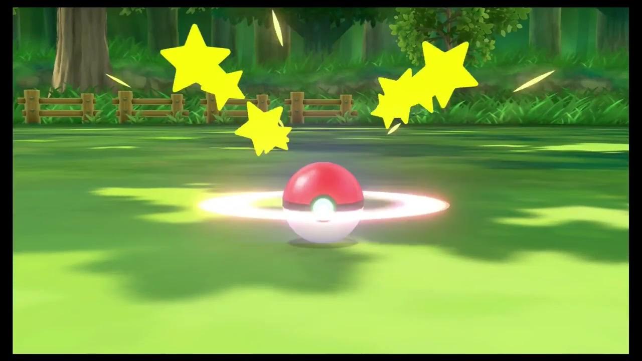 Pokemon Let's Go Pikachu shiny Caterpie x4, Kakuna x3, Oddish - YouTube