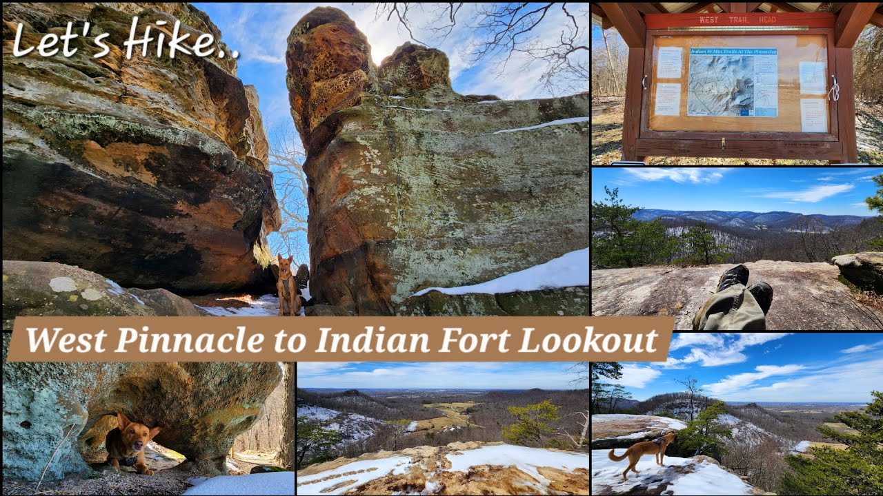 West Pinnacle to Indian Fort Lookout - The Pinnacles - Indian Fort ...