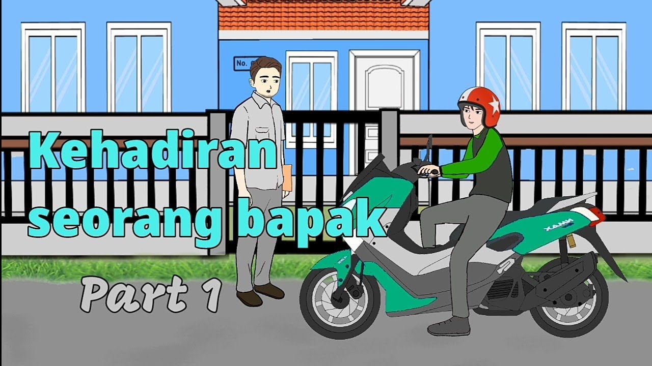 Kehadiran seorang bapak part 1 drama animasi sekolah - YouTube