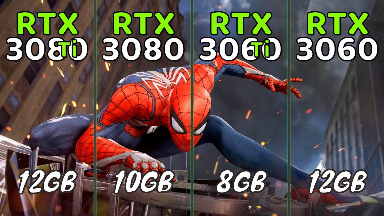 RTX 3060 vs RTX 3060 Ti vs RTX 3080 vs RTX 3080 Ti | Test In 6 Games ...