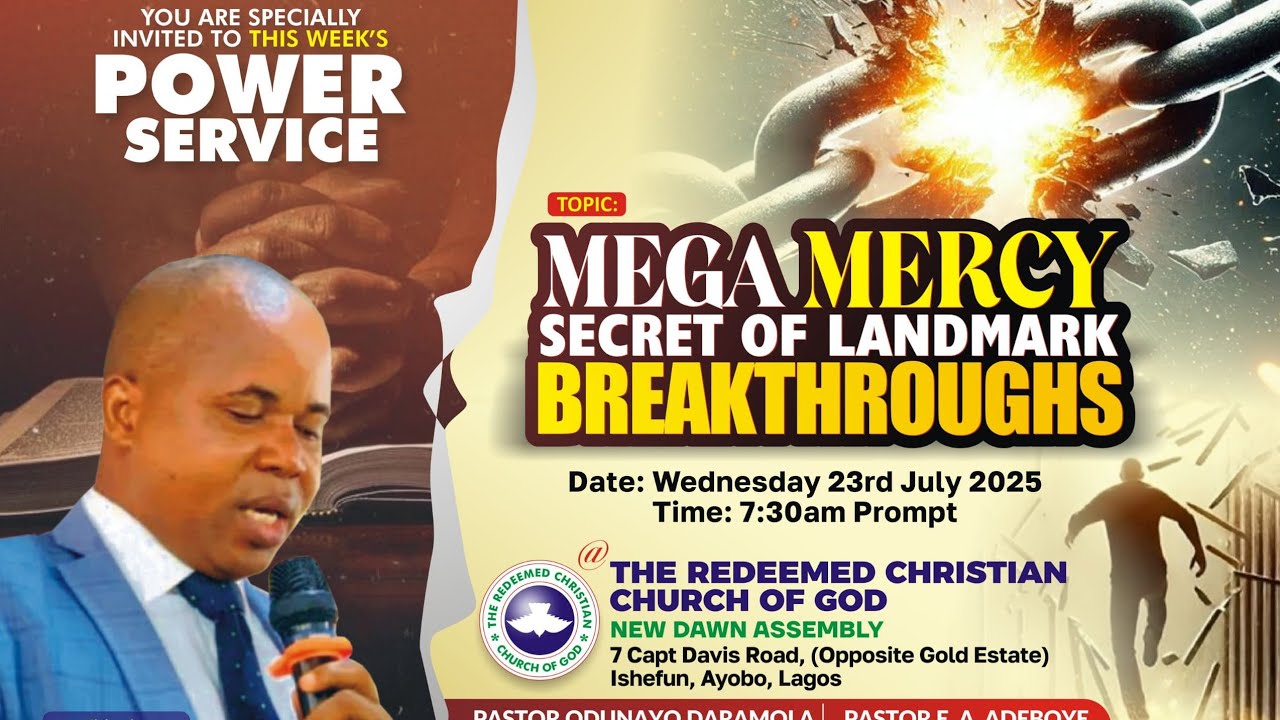 MEGA MERCY SECRET OF LANDMARK BREAKTHROUGHS - YouTube