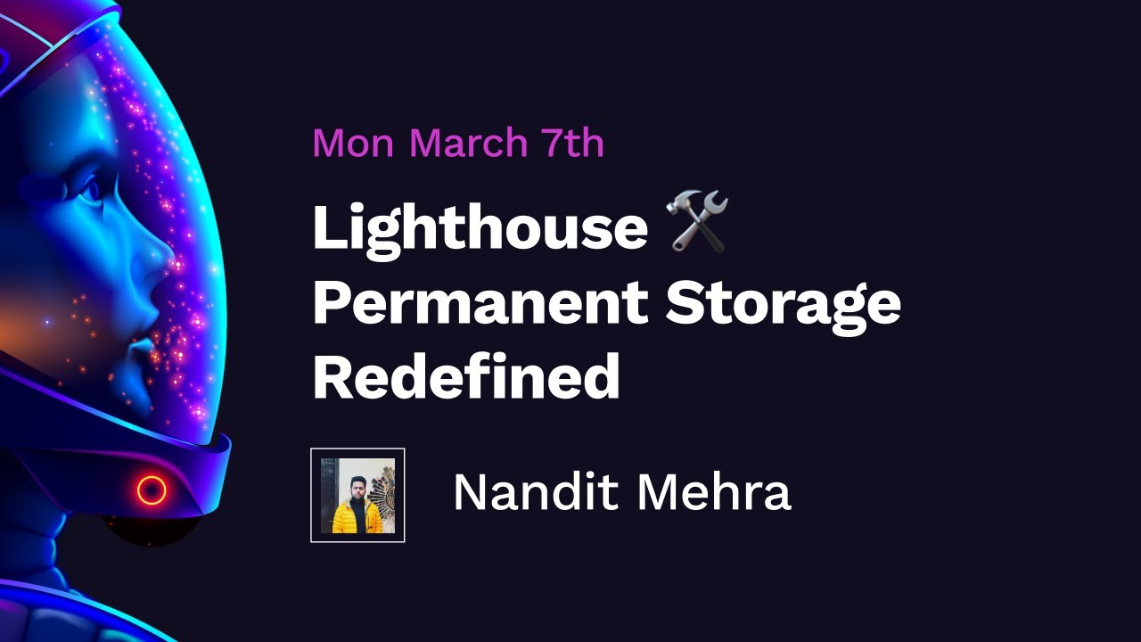 Lighthouse Permanent Storage Redefined - YouTube