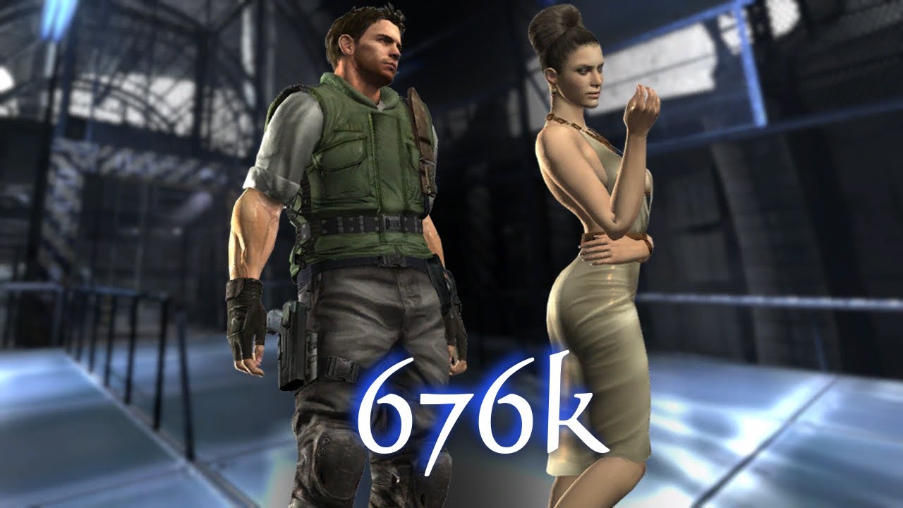 RESIDENT EVIL 5 - Excella Tricell × Chris S.T.A.R.S. | Experimental ...