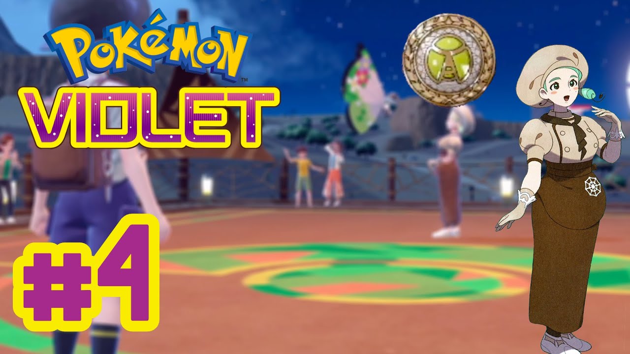 First Gym! | Pokemon Violet Gameplay Part 4 | RandomJosh Plays - YouTube