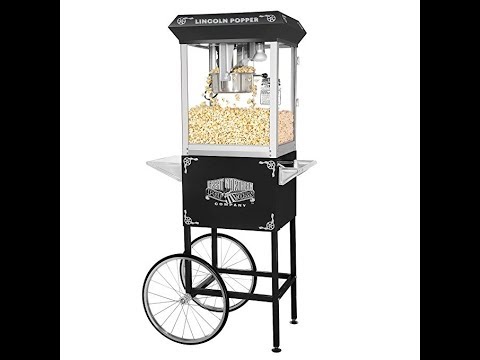 Great Northern Popcorn 6005 Lincoln Full Popper Antique Style Popcorn ...
