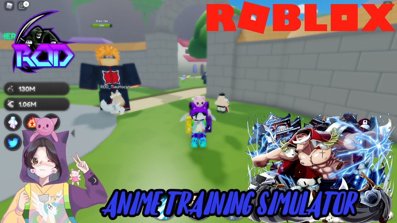 ROBLOX - TỰ NHIÊN MỞ ĐƯỢC RÂU TRẮNG TRONG GAME ANIME TRAINING SIMULATOR ...