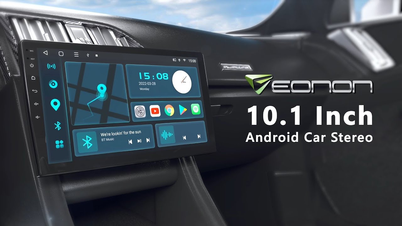 202310.1" Android 10 Car Play Head Unit GPS Navigation - YouTube