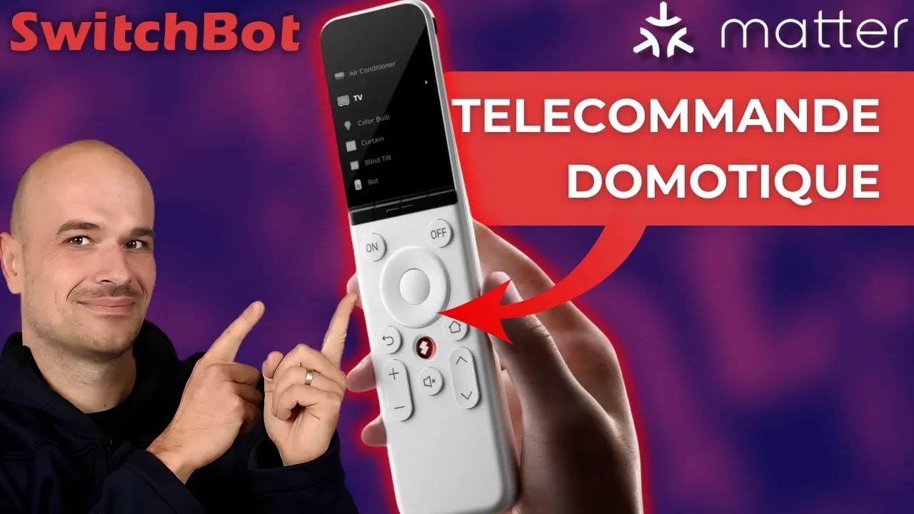Cette télécommande pilote toute votre domotique et même plus (SwitchBot ...