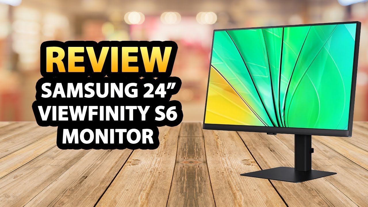 Samsung 24 Inch ViewFinity S6 QHD Monitor Review - YouTube