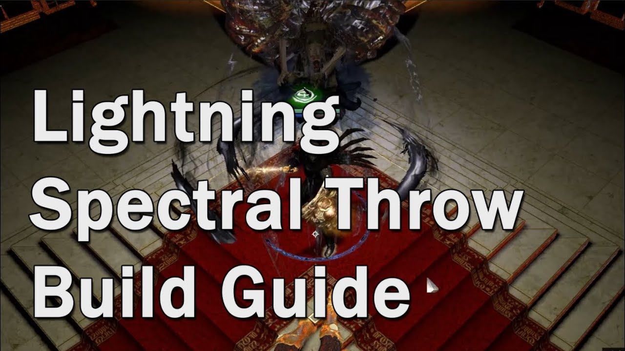 POE 3.1 Abyss - Lightning Spectral Throw Build Guide - YouTube