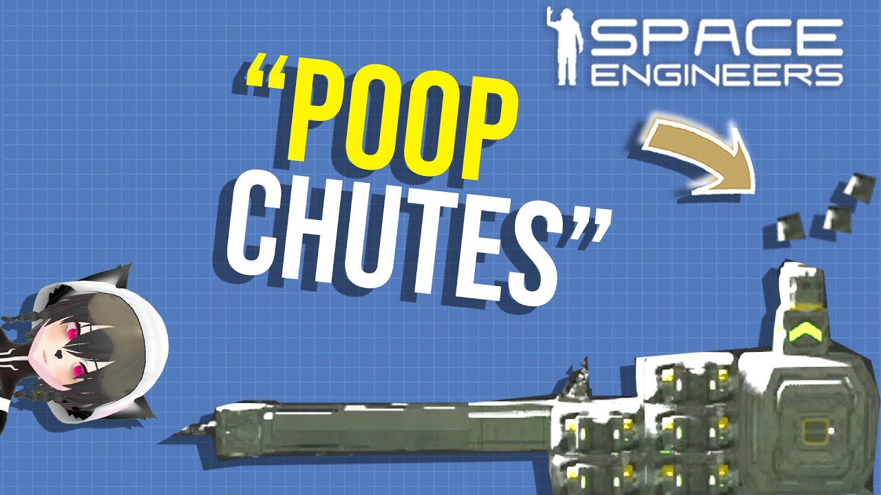 How to Make "Poop Chutes" For Factory Miner Ships, Space Engineers ...