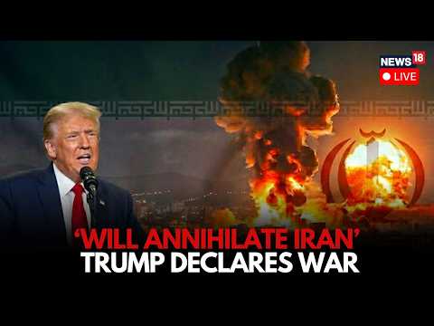 Iran Blast LIVE | Donald Trump Initiates 'War' In Official Statement After Striking Iran With Israel