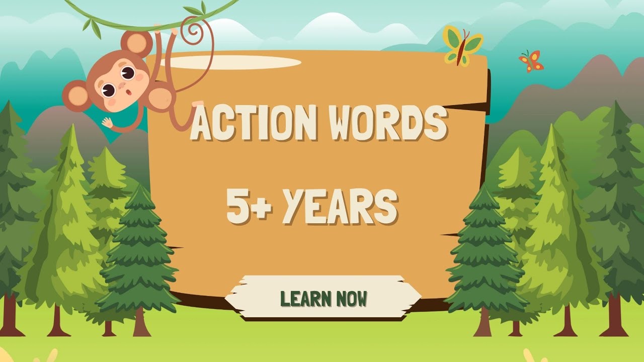 Supercharged Action Words For Kids! - YouTube