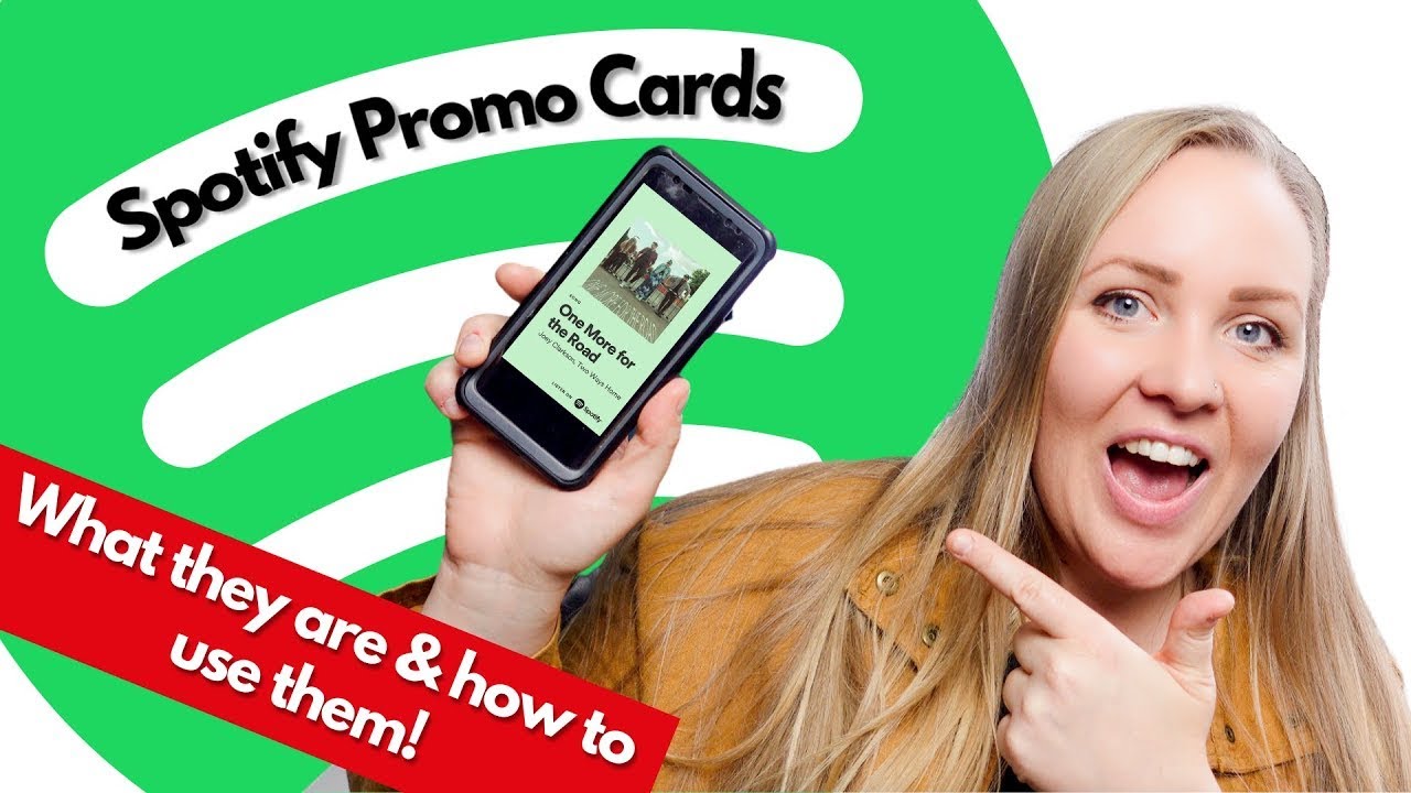 Everything you need to know about Spotify Promo Cards! - YouTube