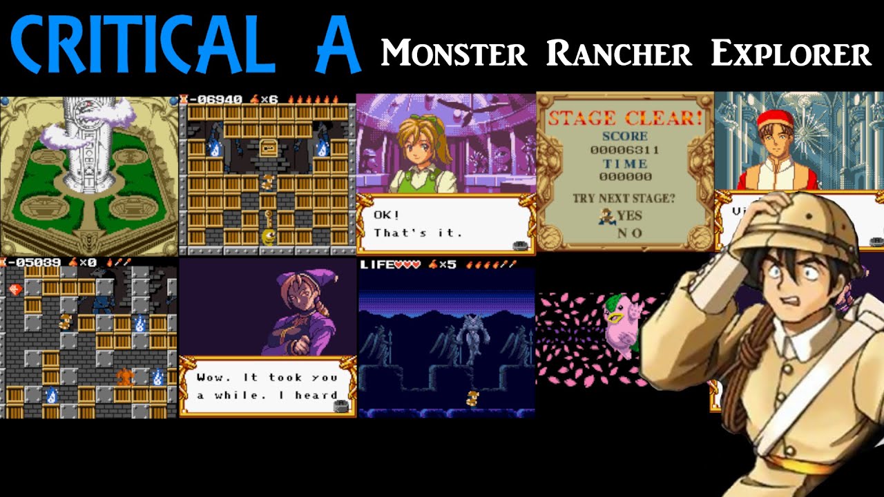 Monster Rancher Explorer - Critical A - YouTube