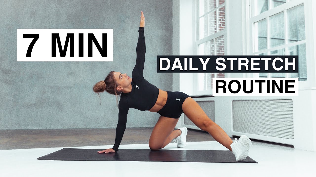 7 MIN DAILY STRETCH - YouTube