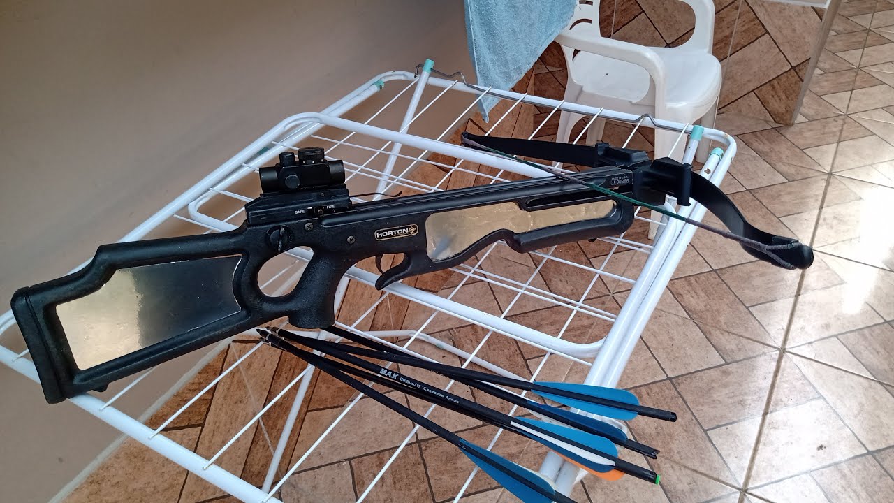 Teste com balestra Horton customizada - YouTube