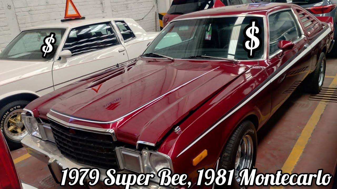 1979 Super Bee, 1981 Montecarlo en Venta. - YouTube