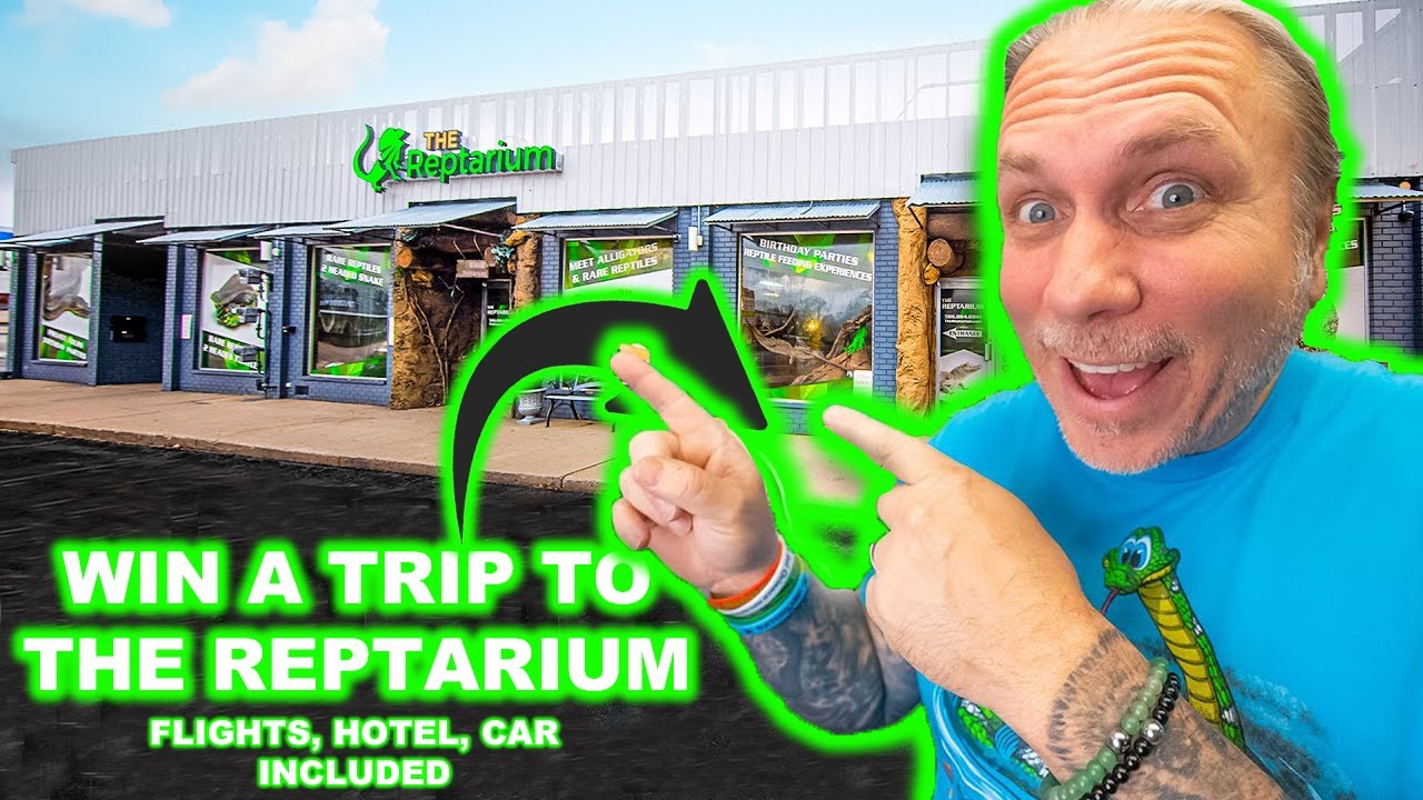 Do YOU AND A FRIEND want to go to The Reptarium?! (everything included ...