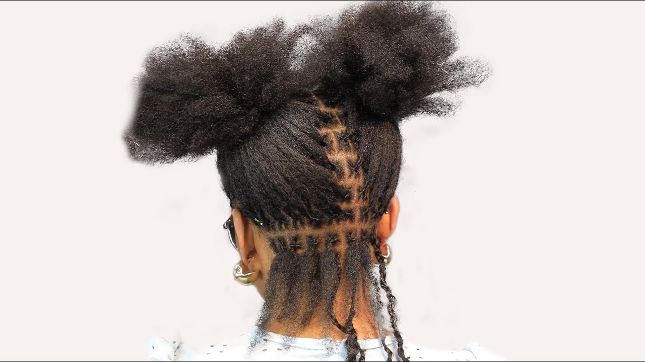 HOW TO DO FINGER LOCKS WITH ME/AFRO KINKY BULKY FROM NOBLE HAIR - YouTube